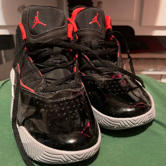 Shoes | Red And Black Basketball Shoes | Poshmark